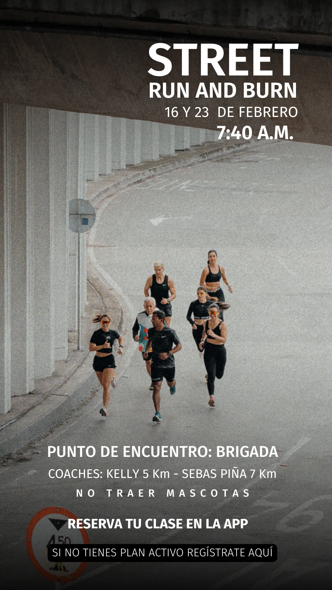 Street Run & burn - Brigada